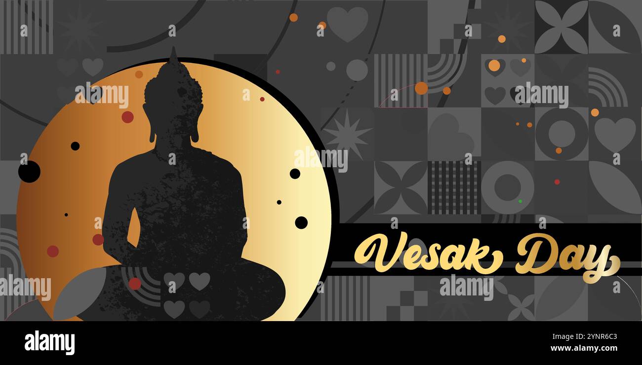 happy vesak day banner Stock Vector Image & Art - Alamy