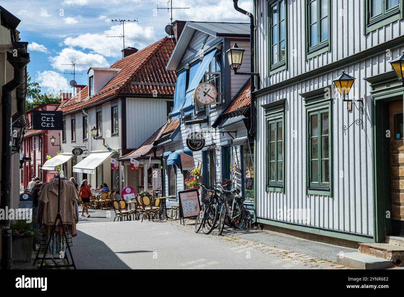 Sigtuna main street stora gatan hi-res stock photography and images - Alamy