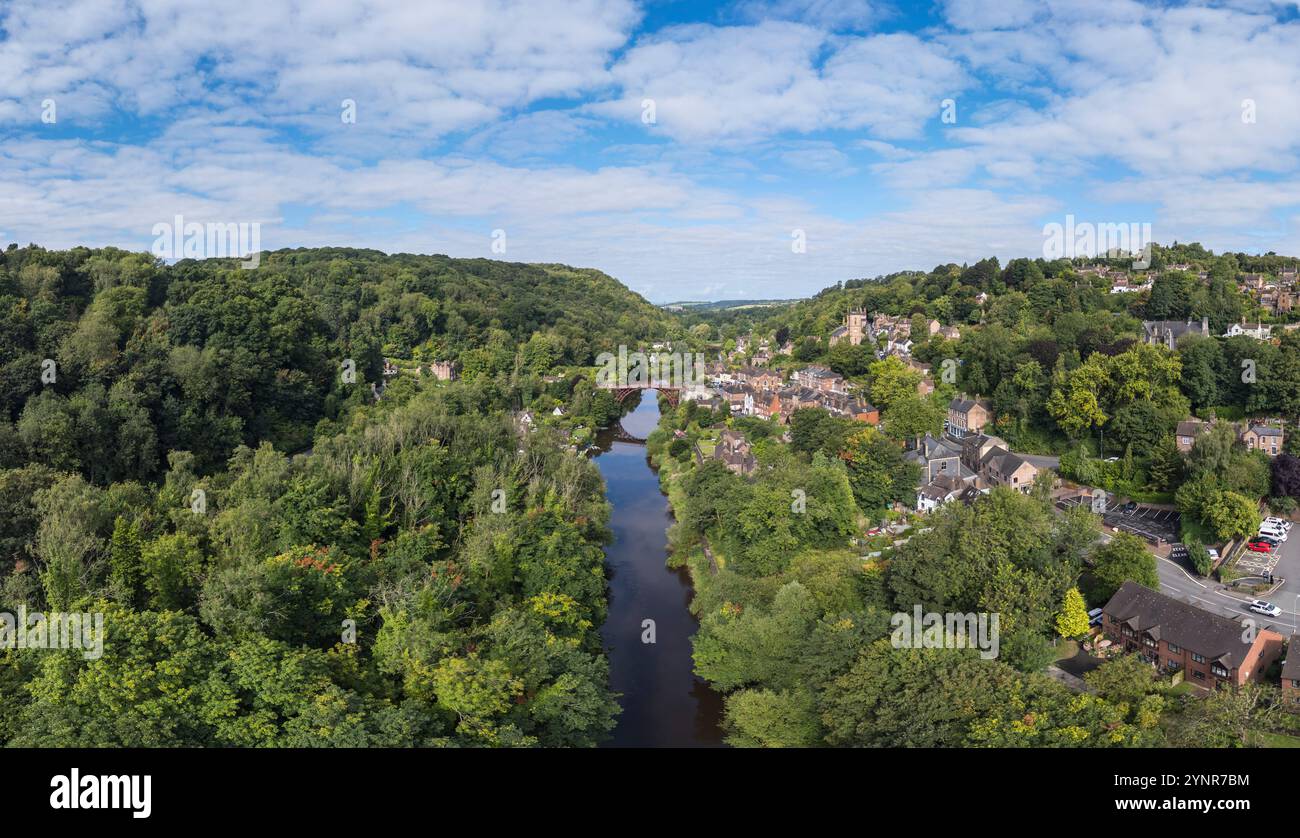 Panoramic view river bridge hi-res stock photography and images - Alamy