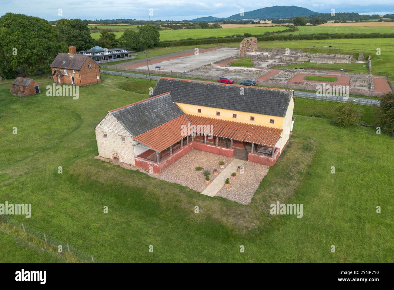 Wroxeter viroconium cornoviorum roman city hi-res stock photography and ...