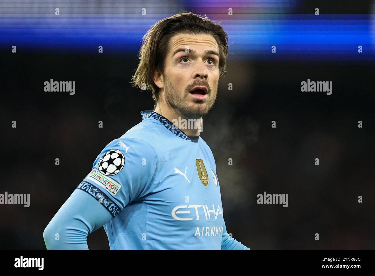 Jack Grealish of Manchester City during the UEFA Champions League match ...