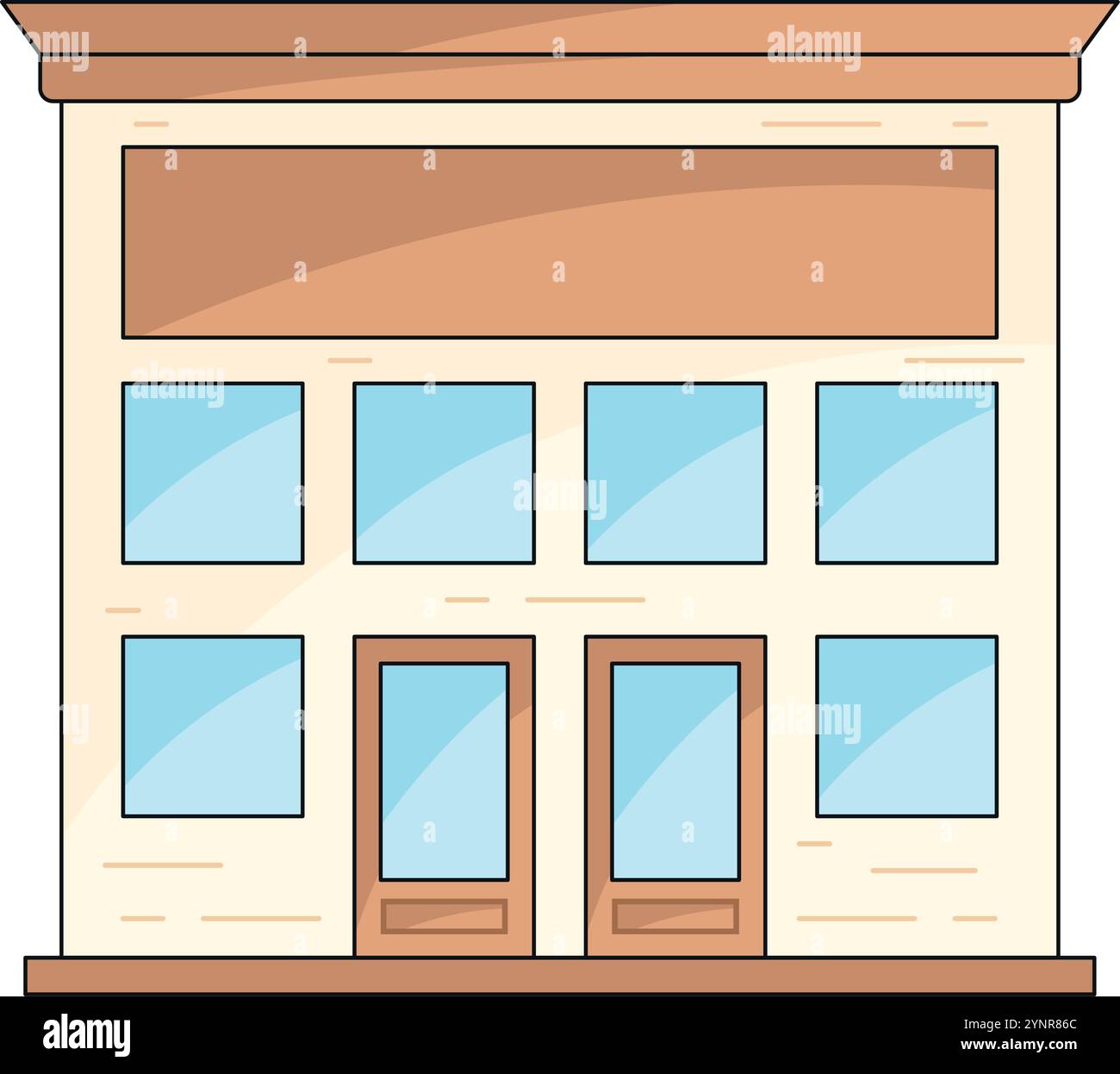 Functional facade Stock Vector Images - Alamy