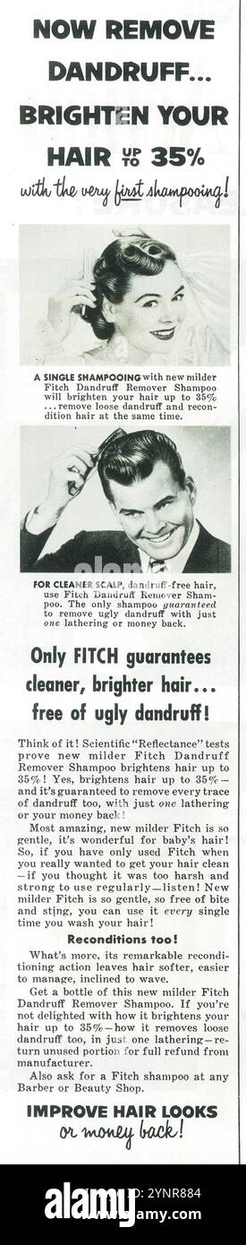 1950s hair shampoo hi-res stock photography and images - Alamy