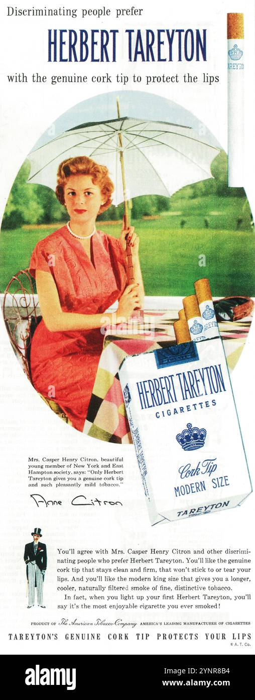 Tareyton cigarettes hi-res stock photography and images - Alamy