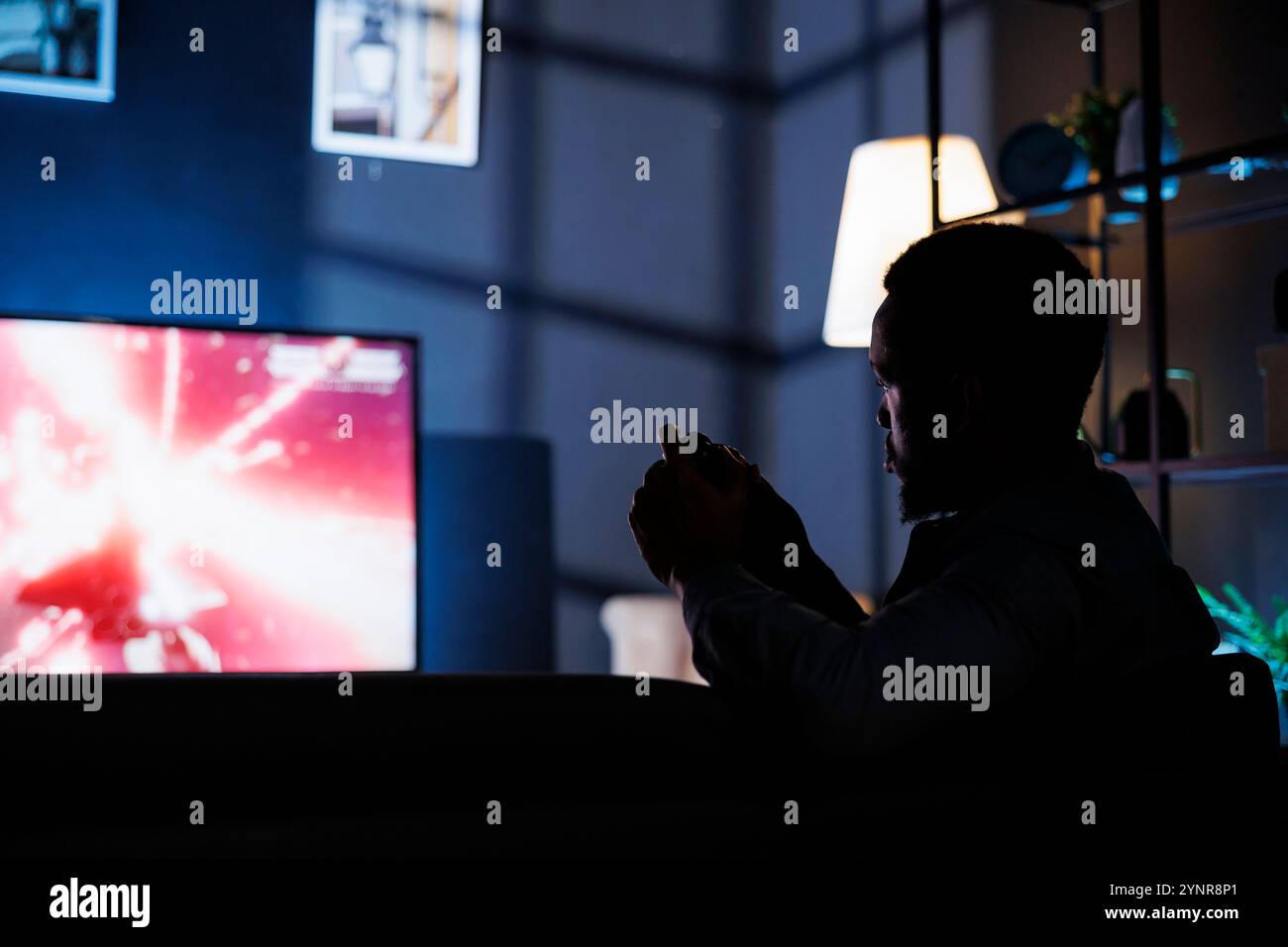 4k friends playing video games hi-res stock photography and images - Alamy