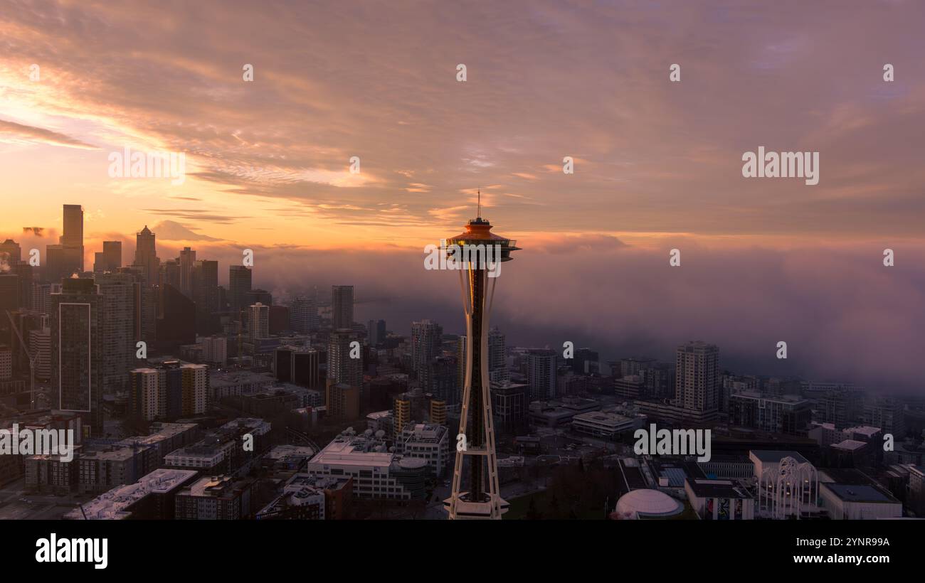 Amazon seattle aerial hi-res stock photography and images - Alamy