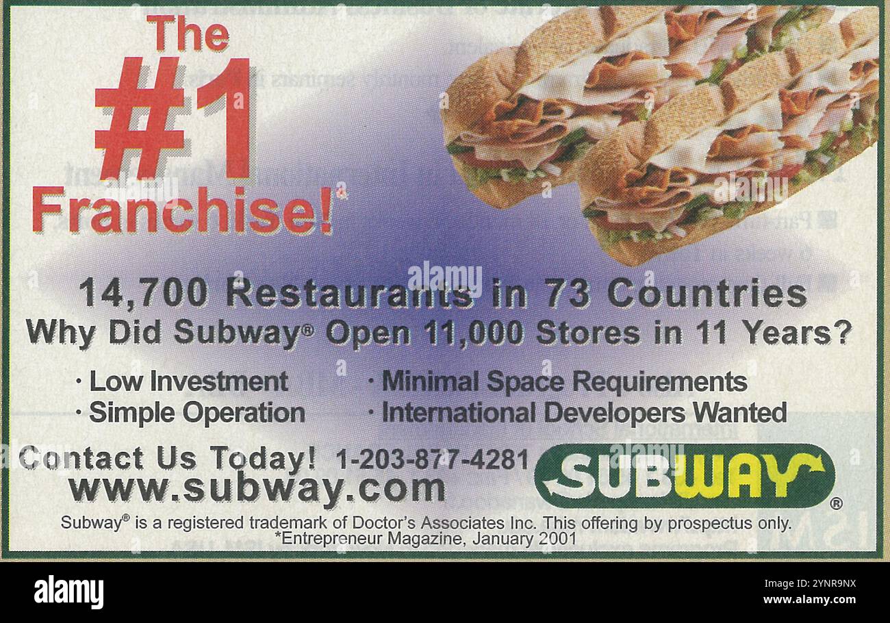 American advertising posters subway hi-res stock photography and images ...