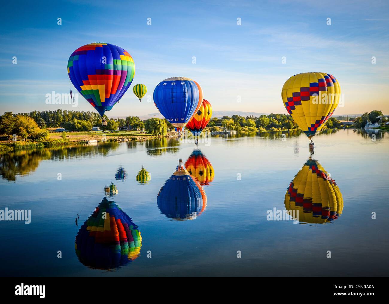 Great Prosser Balloon Rally Stock Photo - Alamy