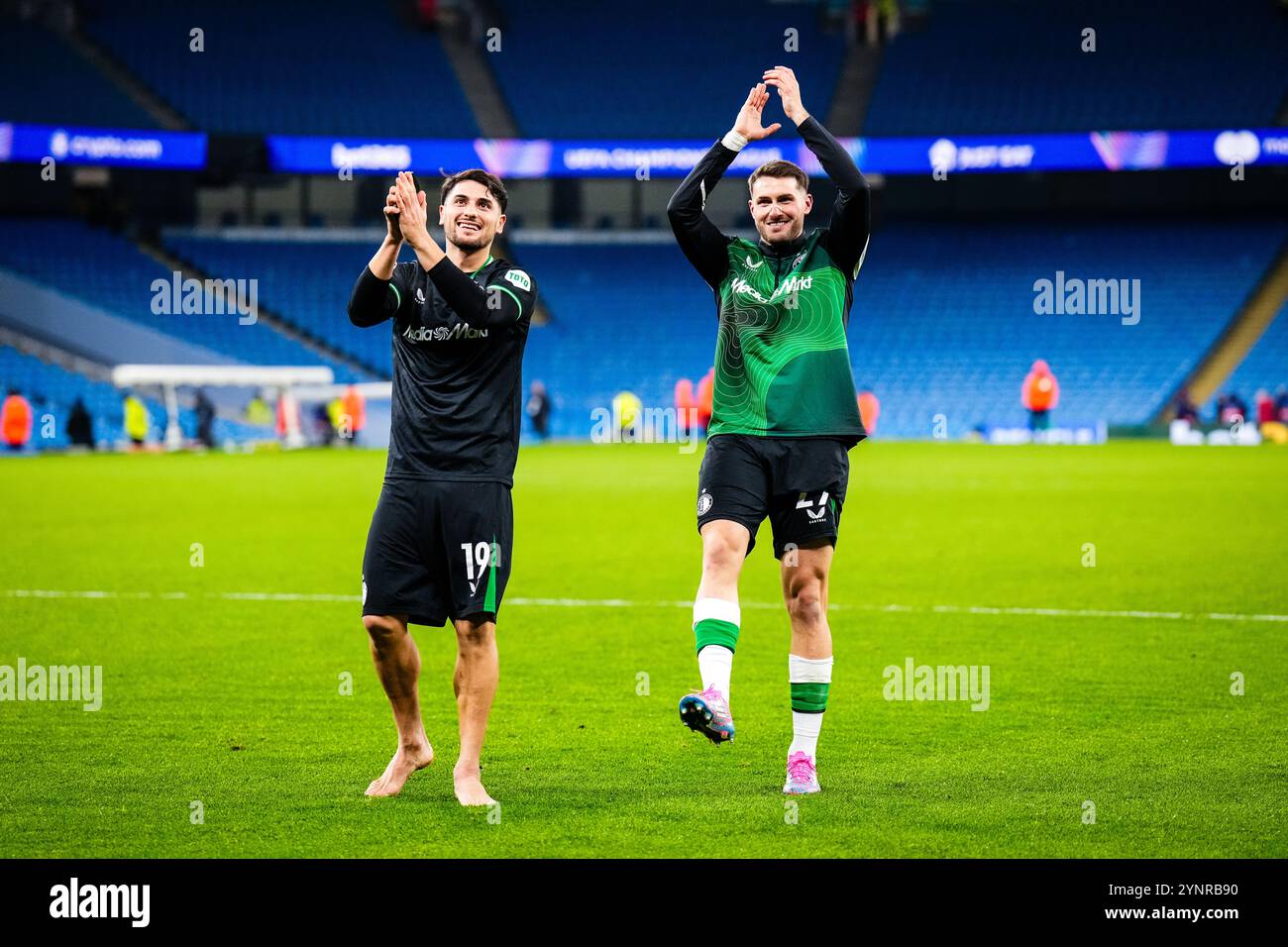 Manchester, UK. 26th Nov, 2024. Manchester - during the fifth round of ...