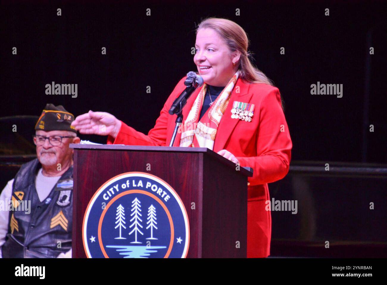 Anna Lloyd, Master Sergeant USMC Ret., was the keynote speaker for the ...