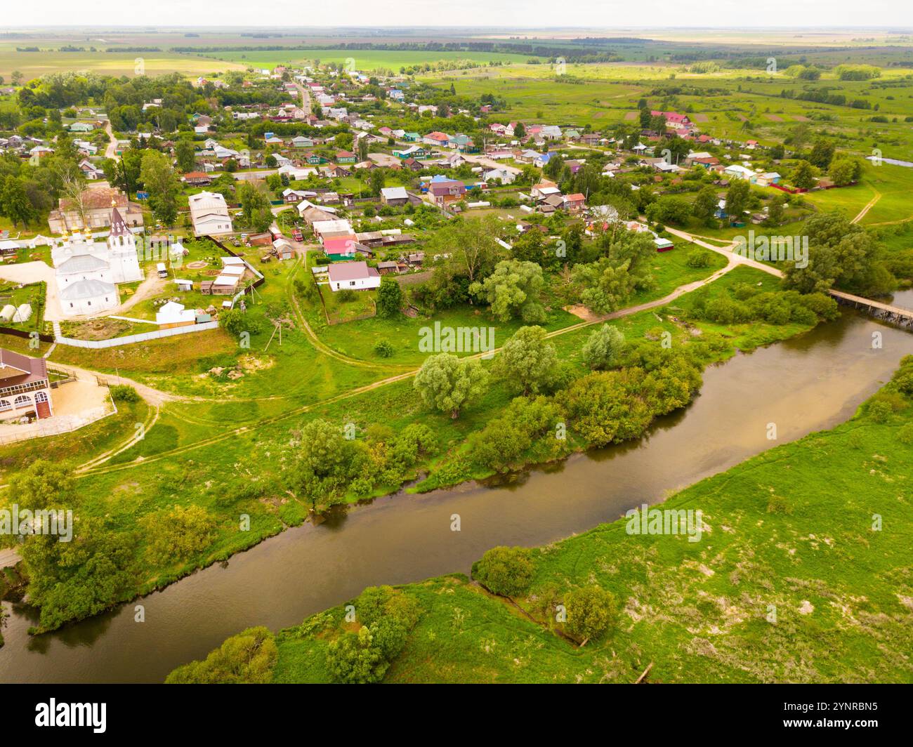 Image of villages of Vladimir region Stock Photo - Alamy