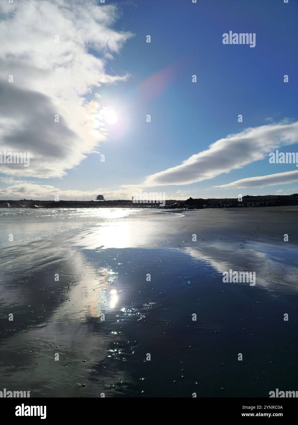 Keflavik aviation station in iceland, former NATO military base camp ...