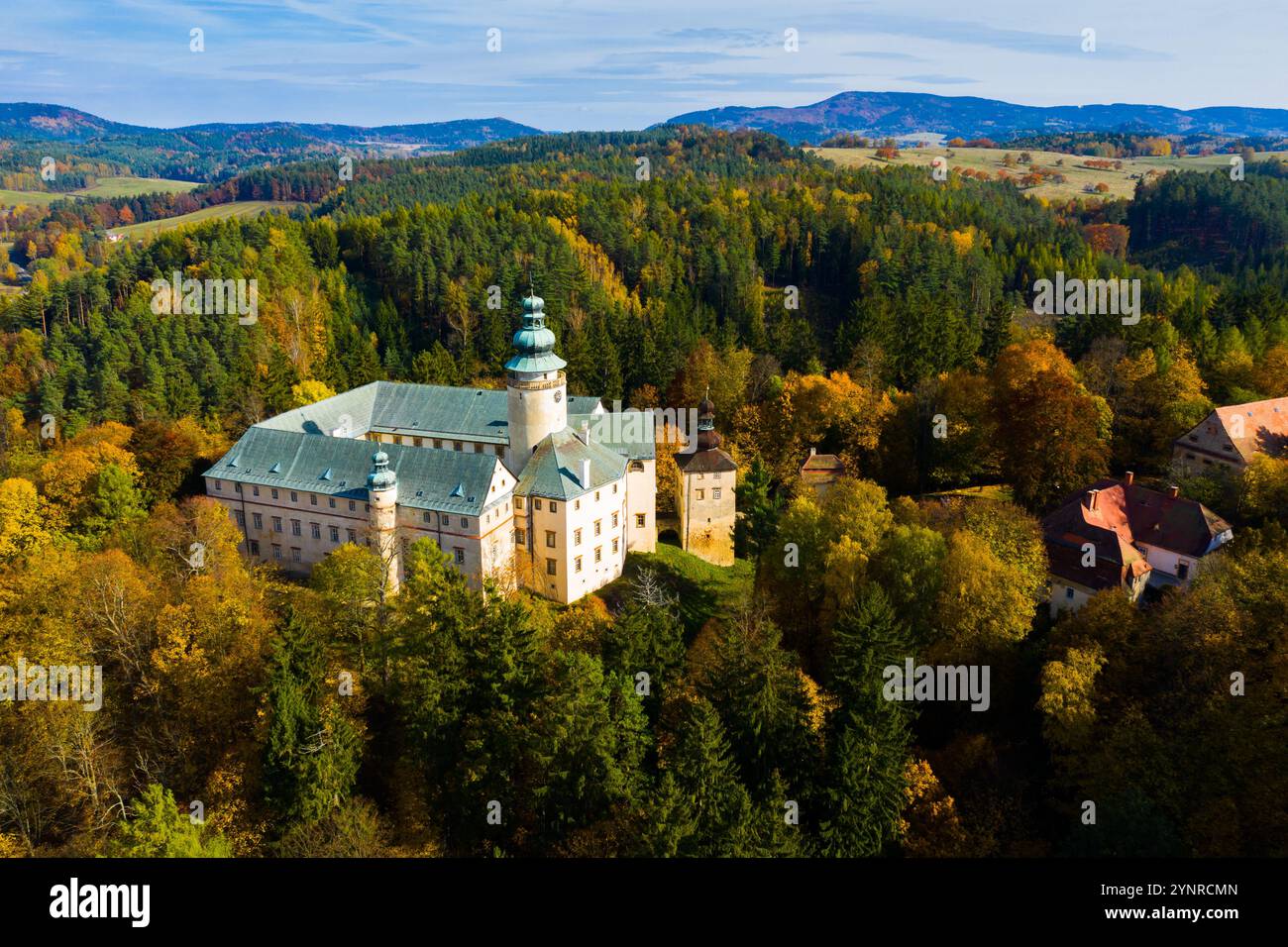 View of medieval Lemberk Castle. Czech Republic Stock Photo - Alamy