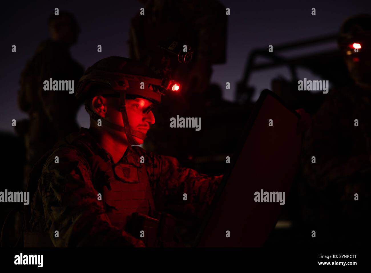 U.S. Marine Corps Lance Cpl. Tyler Crowell, a native of Illinois and a ...