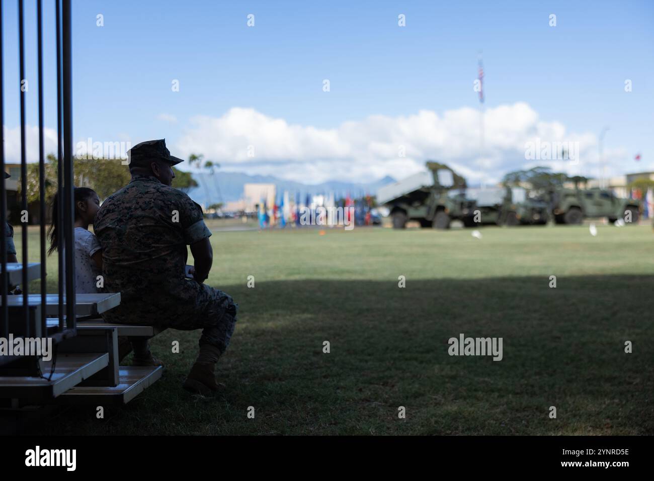 A U.S. Marine with 3d Marine Littoral Regiment, 3d Marine Division and ...