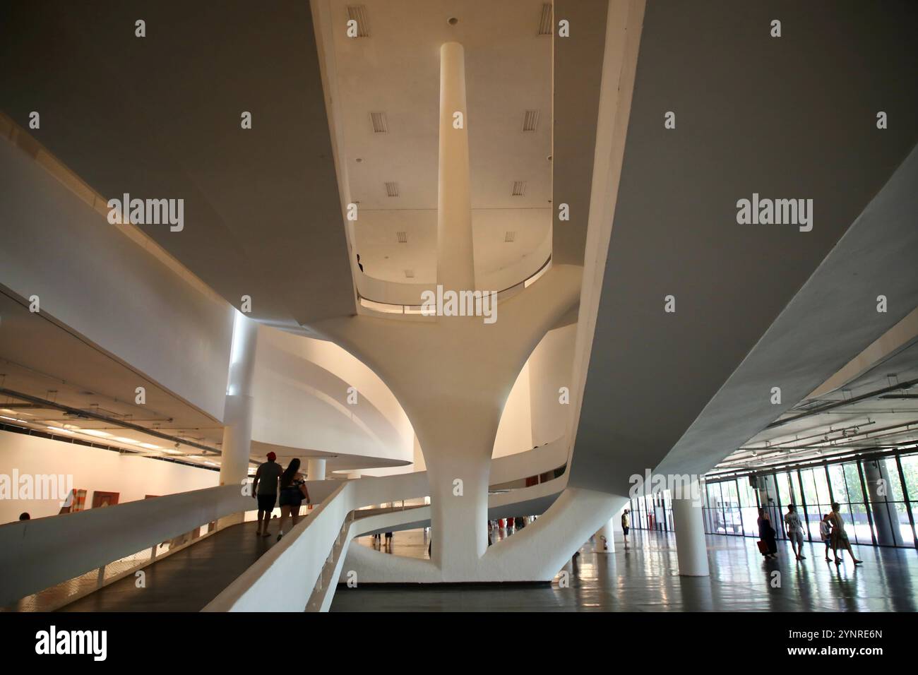 The central hall of the Ciccillo Matarazzo Pavilion also known as the ...