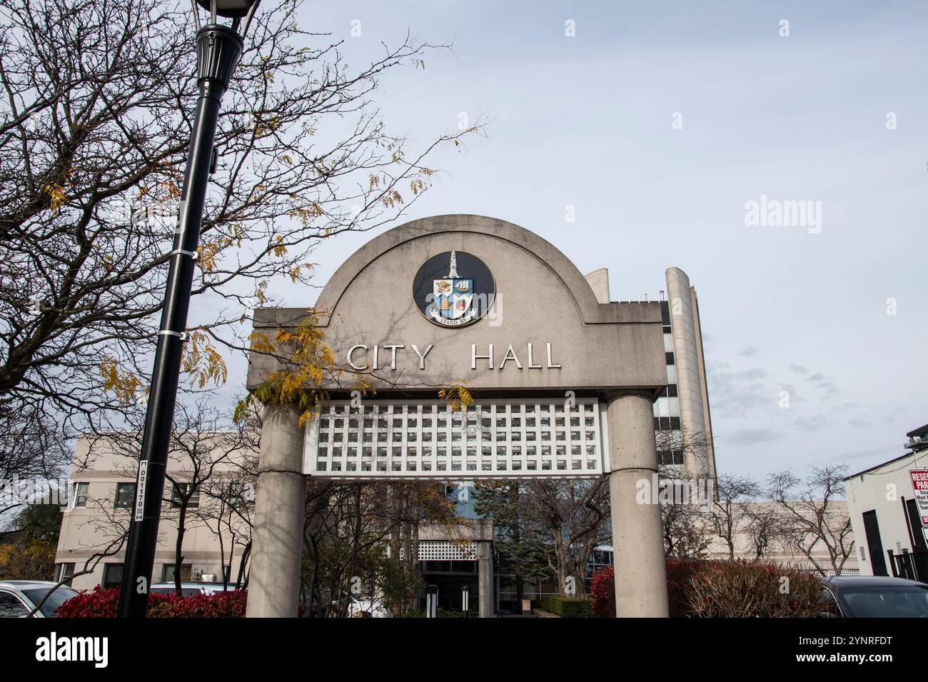 Burlington sign and parking hi-res stock photography and images - Alamy
