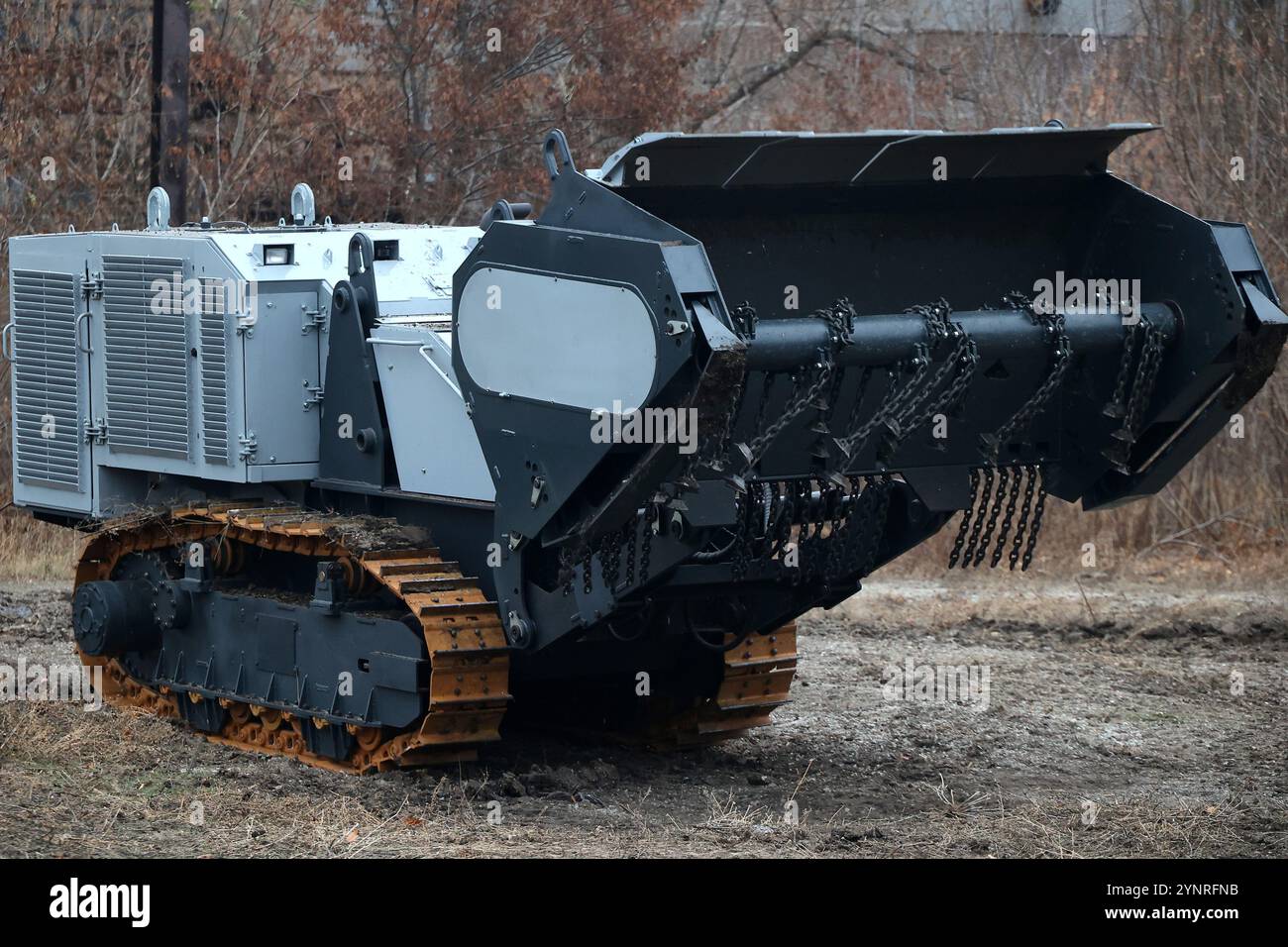 Demining vehicle hi-res stock photography and images - Alamy
