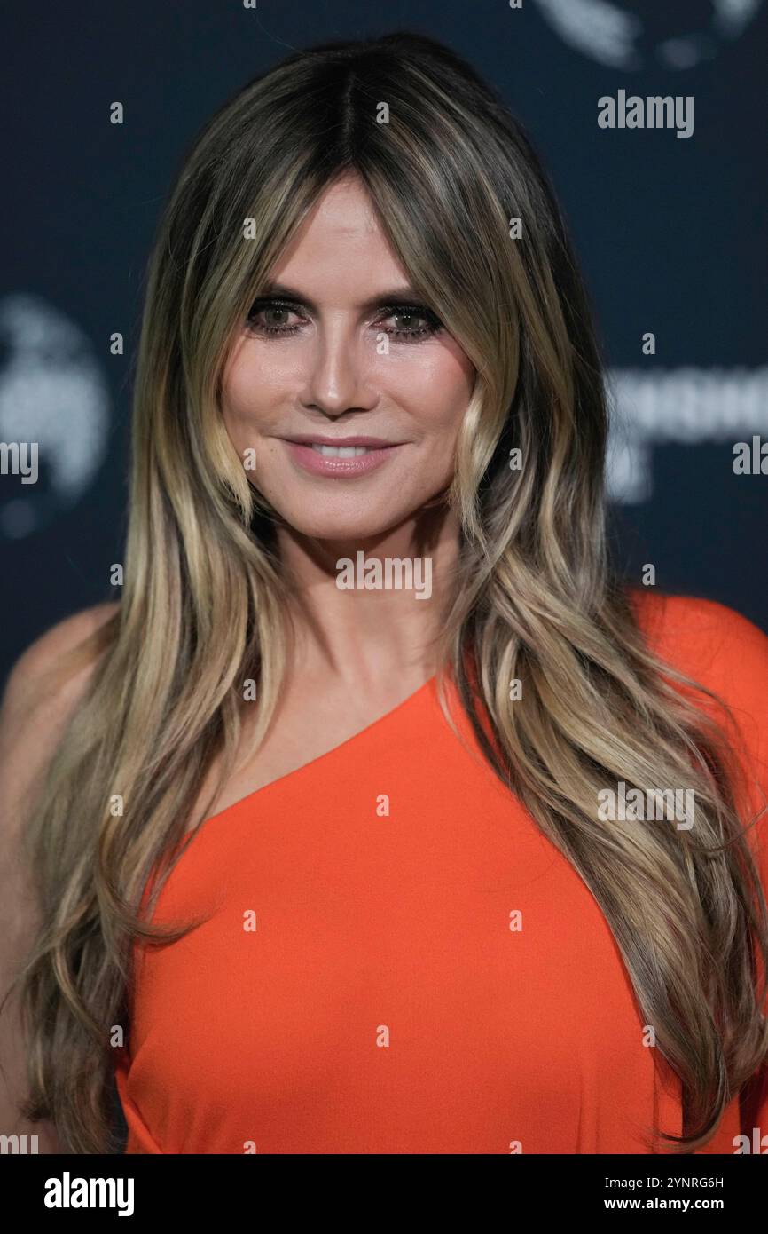 German model Heidi Klum in South Africa German model Heidi Klum attends ...