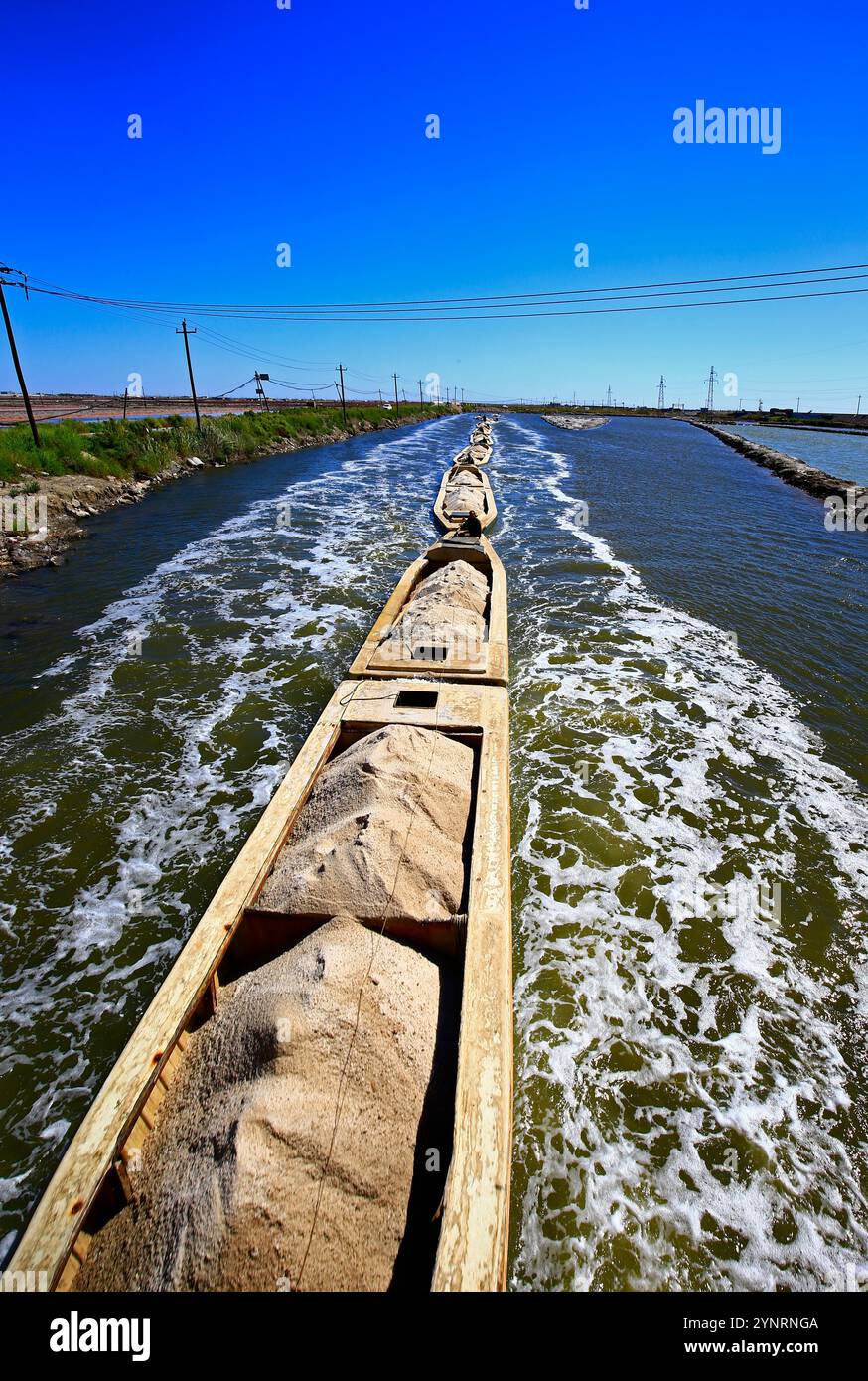 The ships of the salt Stock Photo - Alamy