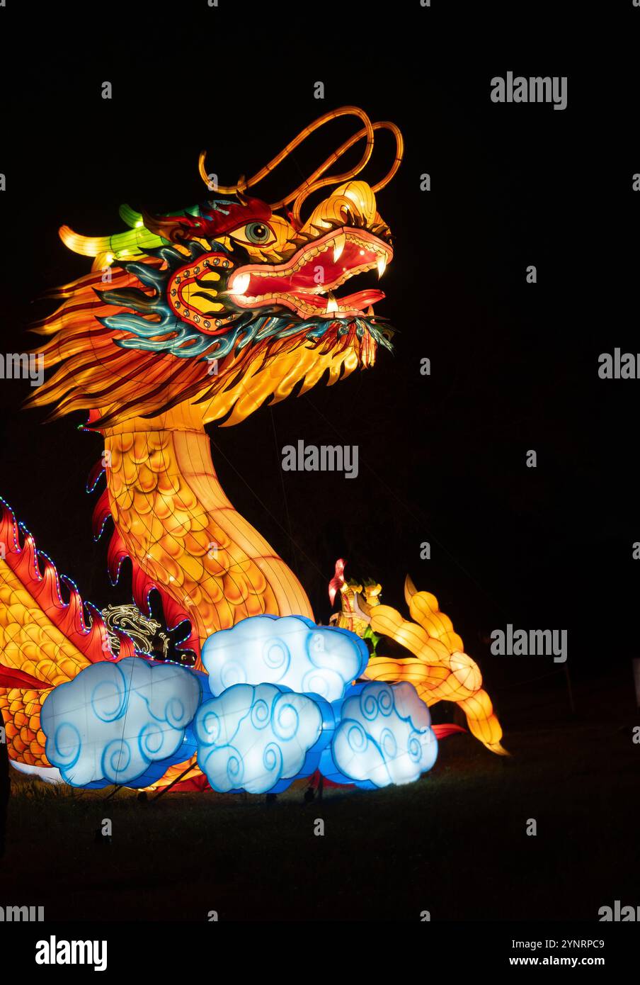 Dragon art installation in hi-res stock photography and images - Alamy