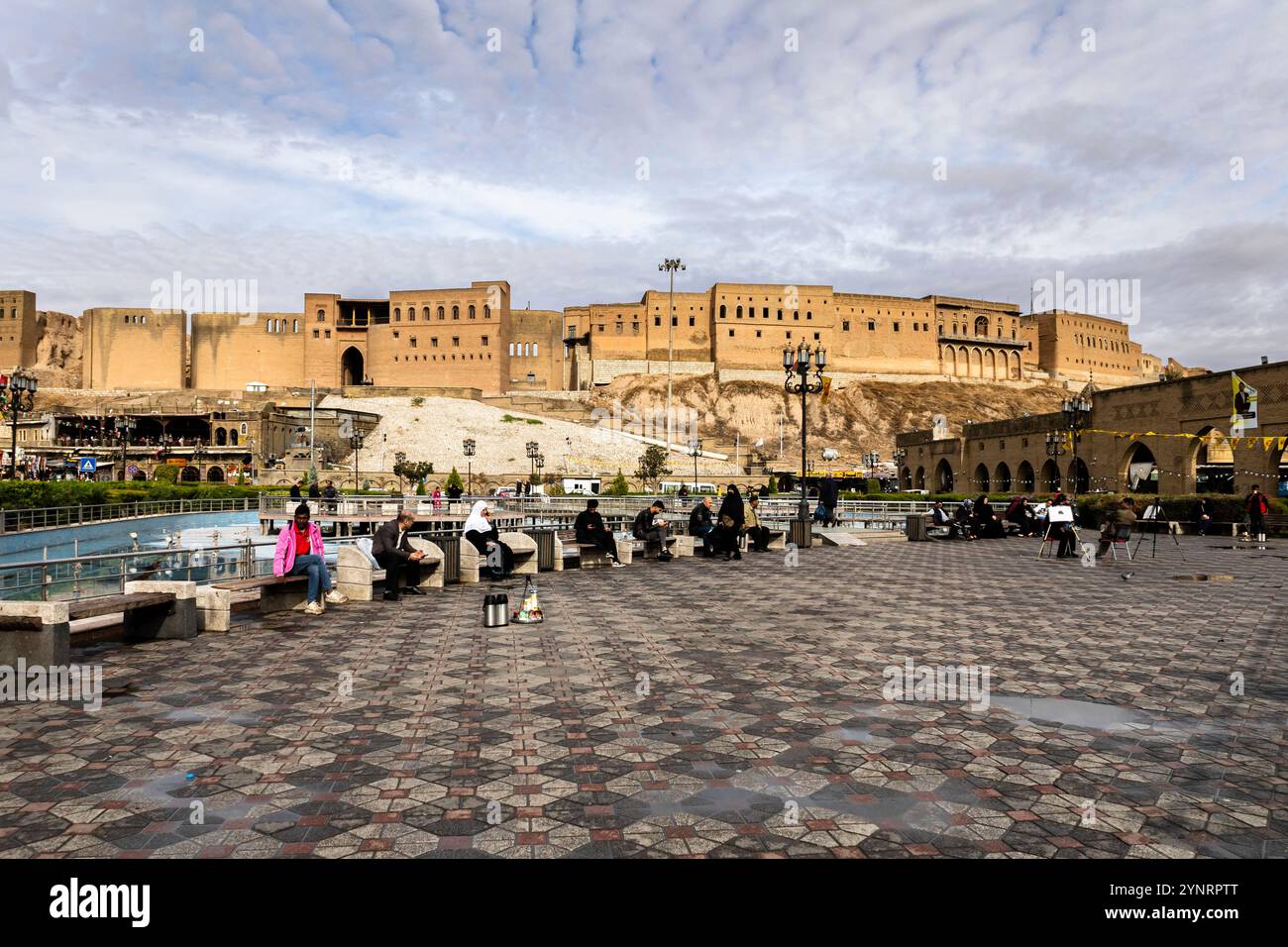 Erbil Citadel, Qalat, Hawler, historical mound(tell), Shar park ...