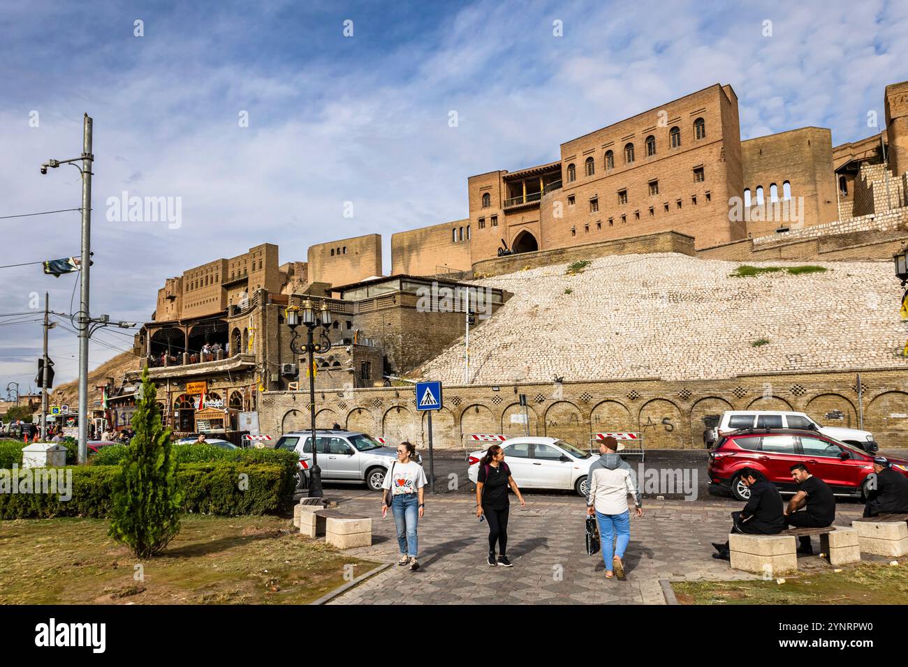 Erbil Citadel, Qalat, Hawler, historical mound(tell), Shar park ...