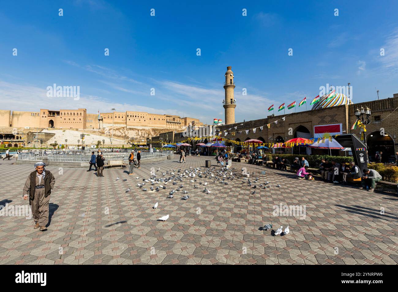 Erbil Citadel, Qalat, Hawler, historical mound(tell), Shar park ...