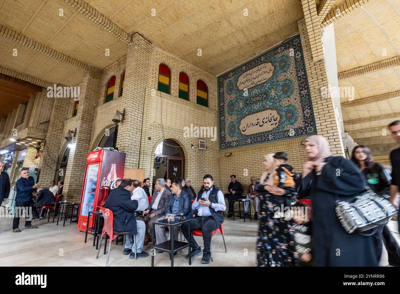 Erbil Qaysari Bazaar(bazar,bazzar), Chai shop, tea shop, capital of ...