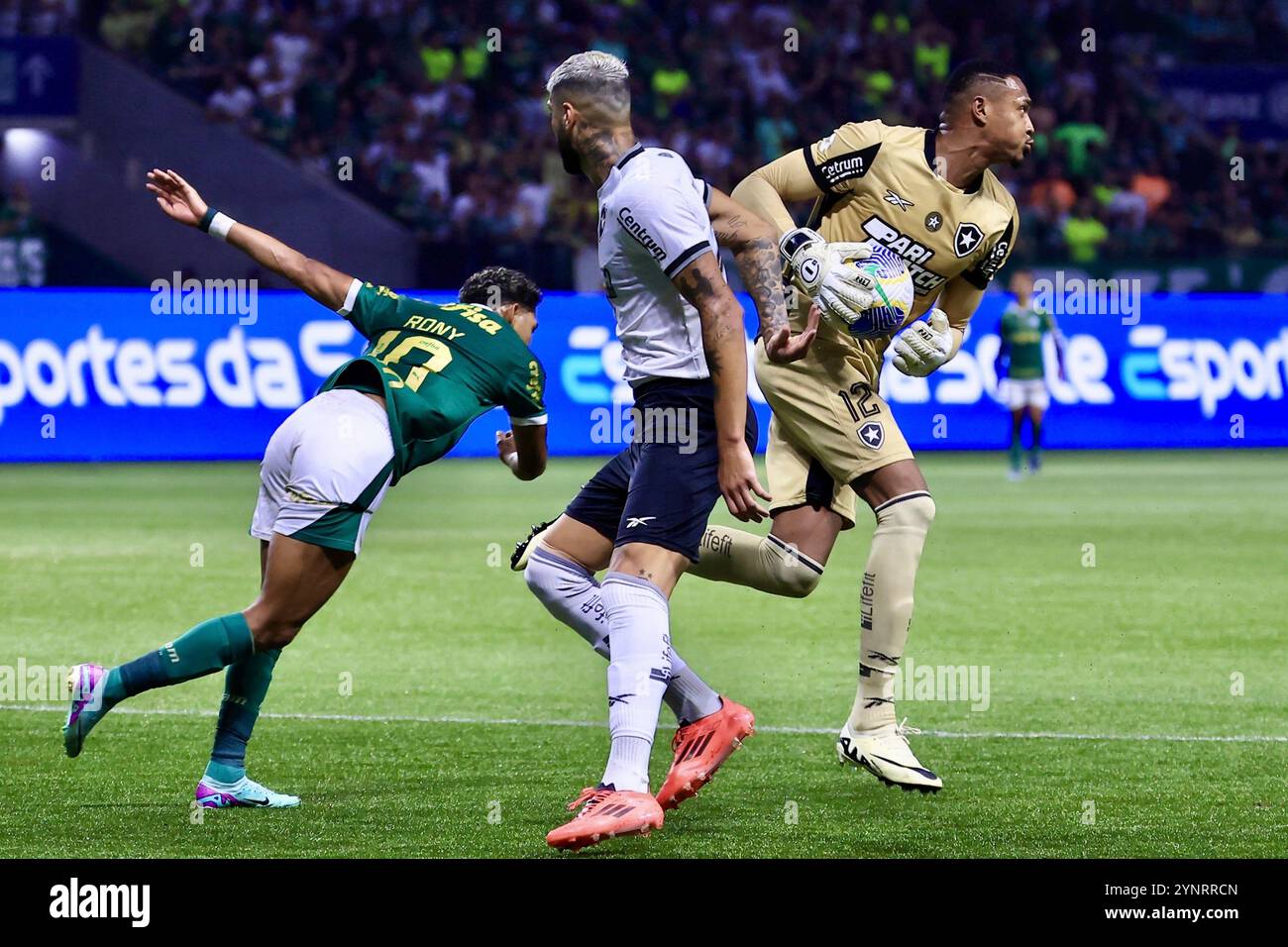 SP - SAO PAULO - 11/26/2024 - BRAZILIAN A 2024, PALMEIRAS x BOTAFOGO ...