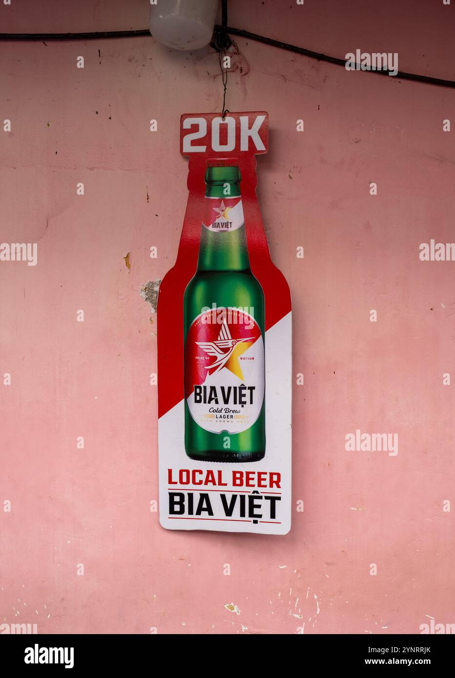 Beer Advertising Bia Viet Ho Chi Minh City Vietnam Stock Photo - Alamy