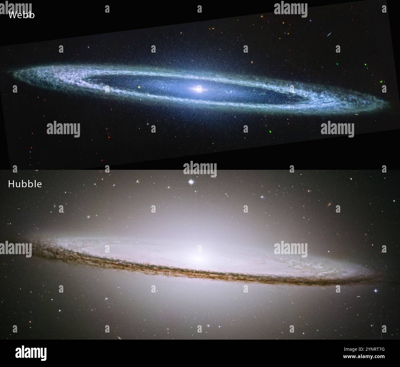 This image, released on November 25, 2024, compares the view of the ...