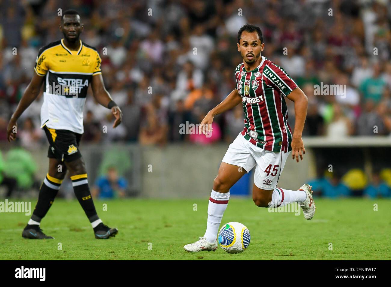 Rio, Brazil - november 26 2024: Lima player in match between Fluminense ...