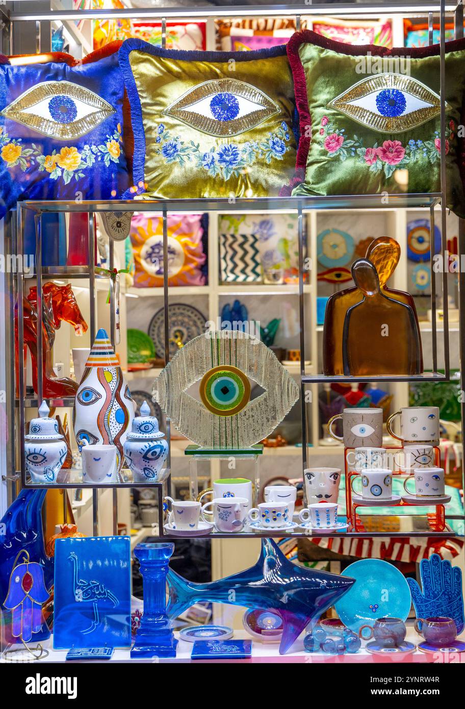 Evil Eye, Grand Bazaar, Sultanahmet, Istanbul, Turkiye, Turkey Stock ...
