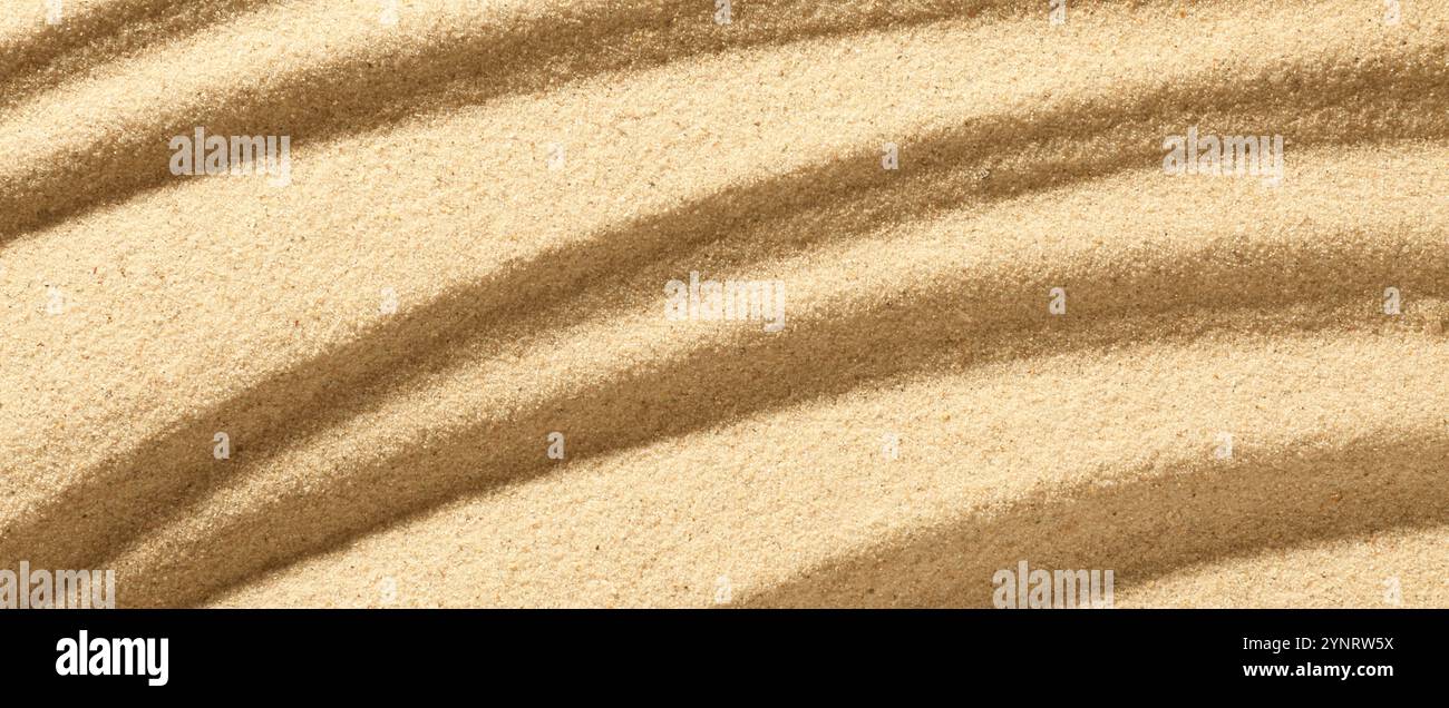 Lines on sand, closeup view Stock Photo - Alamy
