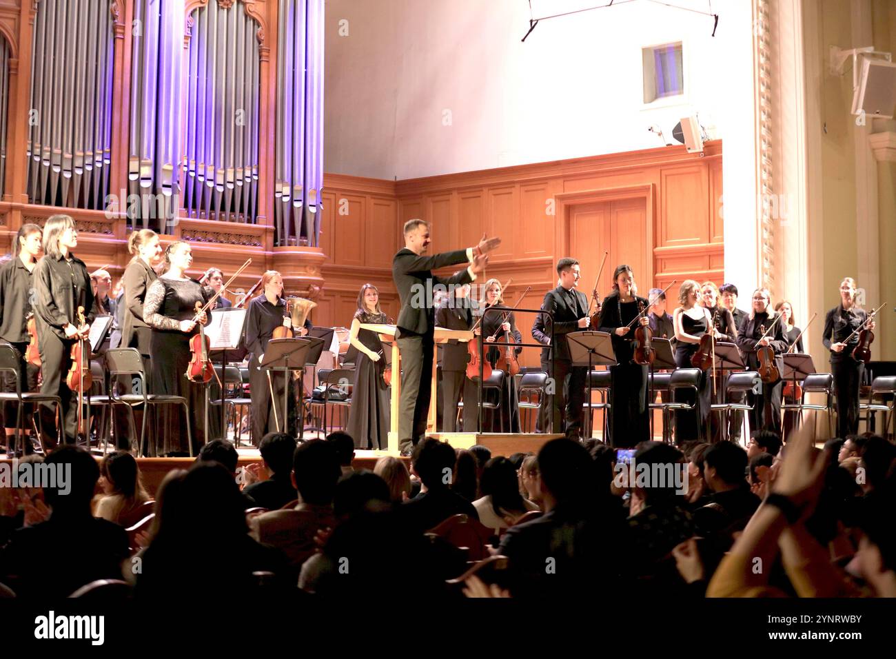 Moscow, Russia.25th November 2024. The China-Russia Friendship Concert ...