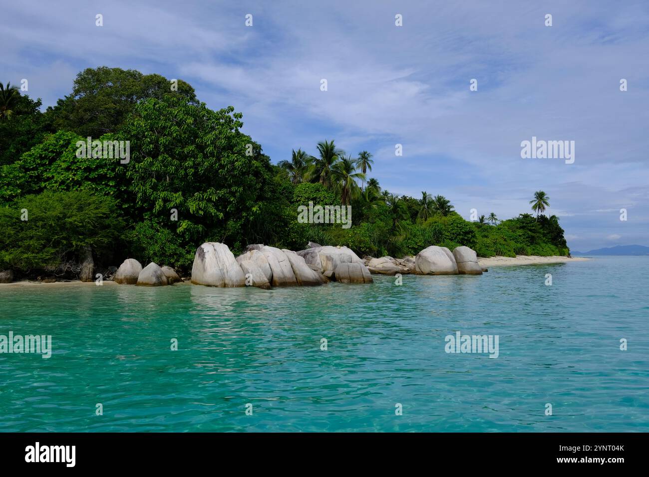 Indonesia Anambas Islands - Coastline with beach Stock Photo - Alamy