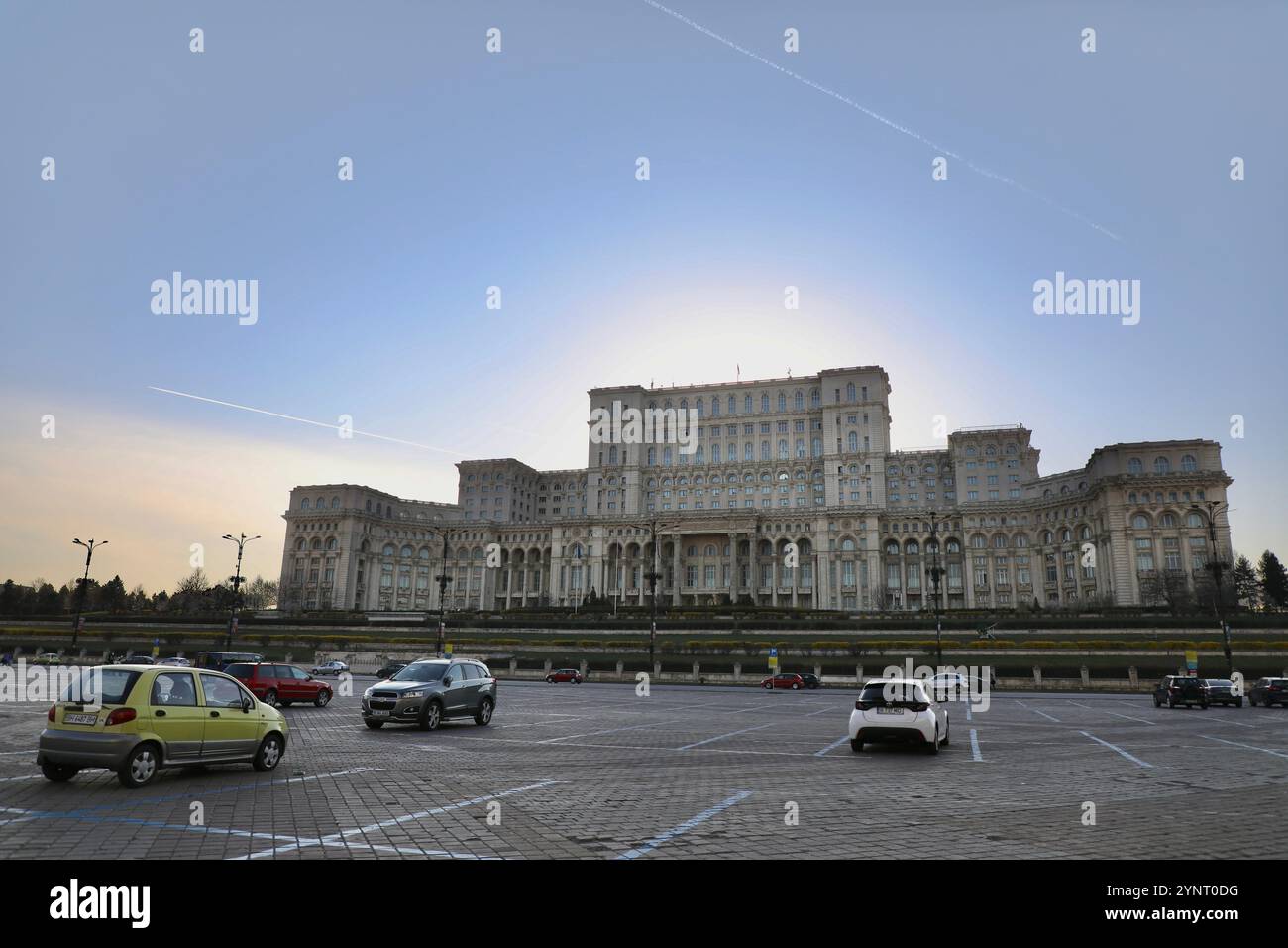 The Palace of Parliament (also known as the Republic's House or People ...