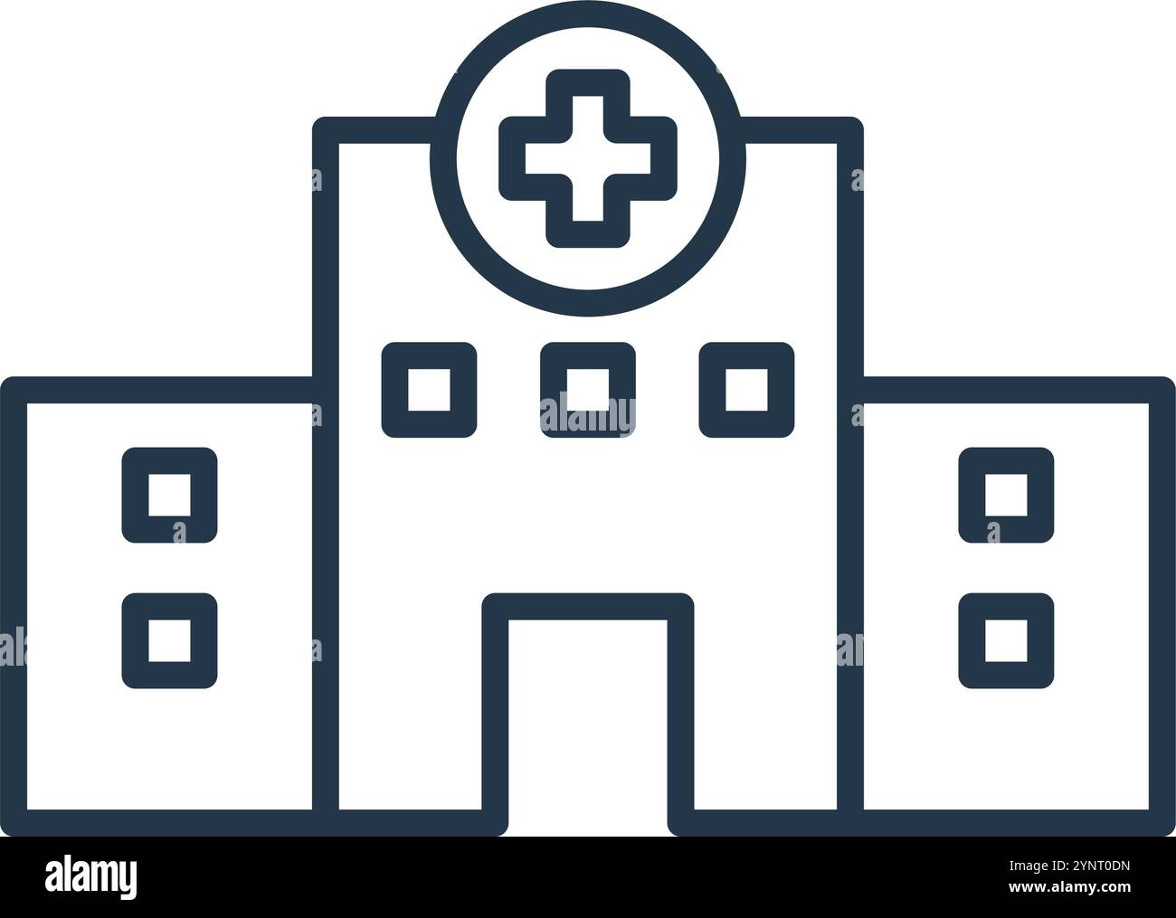 hospital building urban infrastructure Stock Vector Image & Art - Alamy