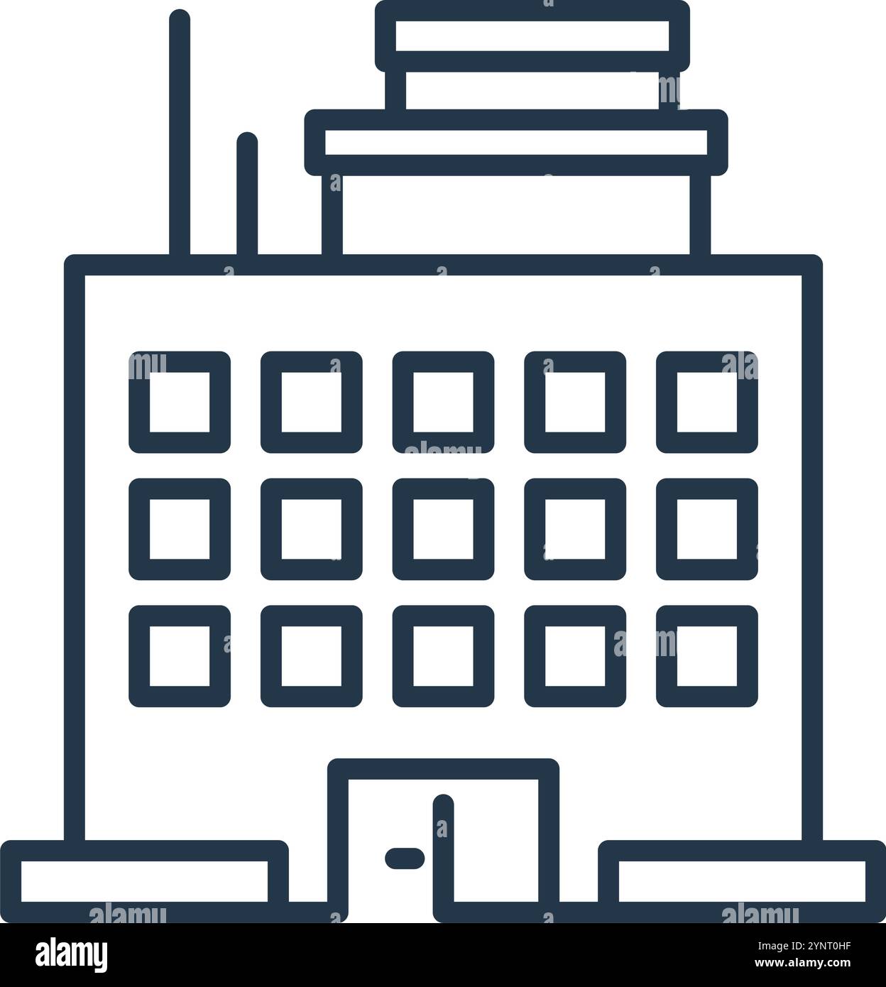 commercial tower urban infrastructure Stock Vector Image & Art - Alamy