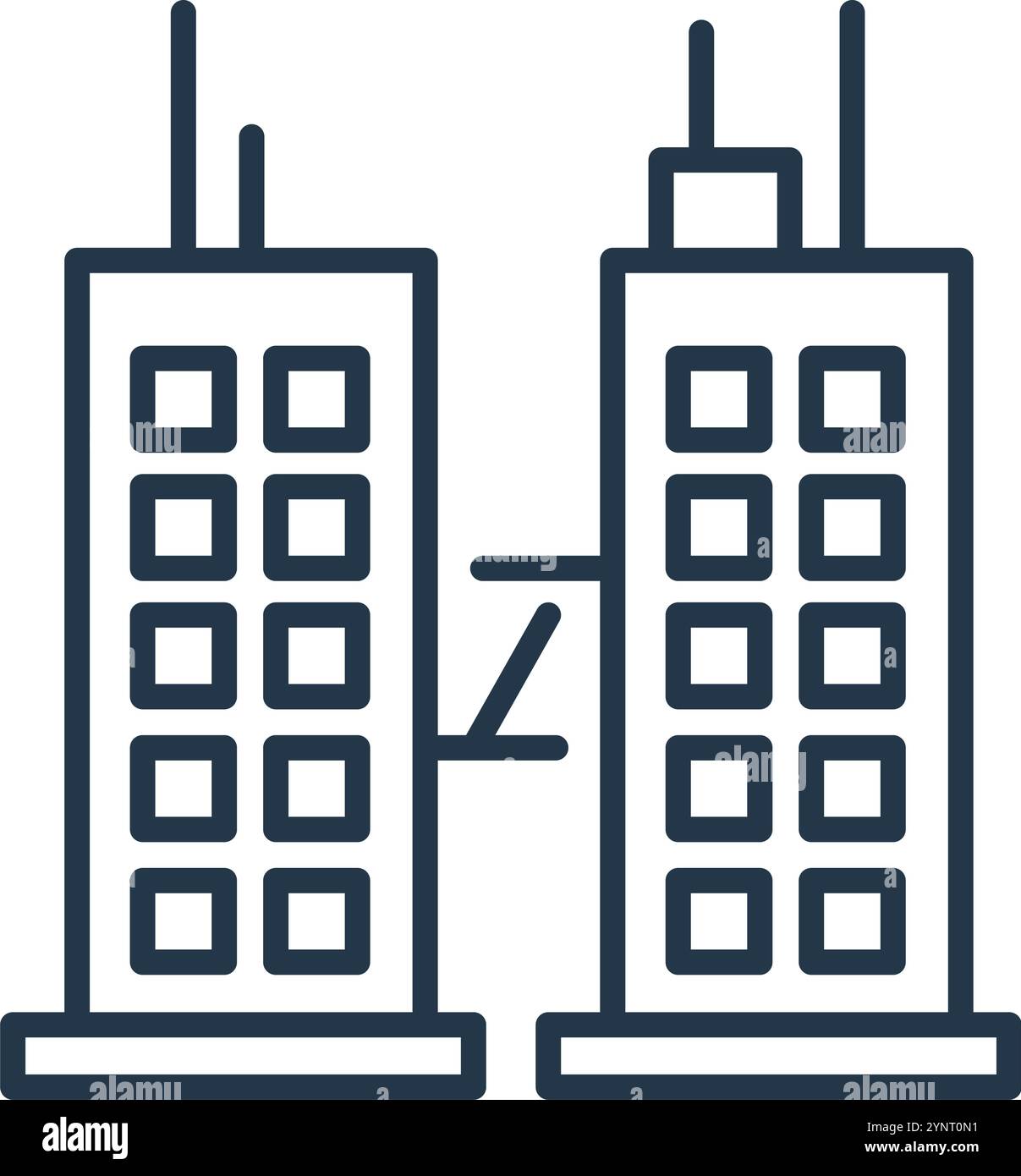 commercial building urban infrastructure Stock Vector Image & Art - Alamy