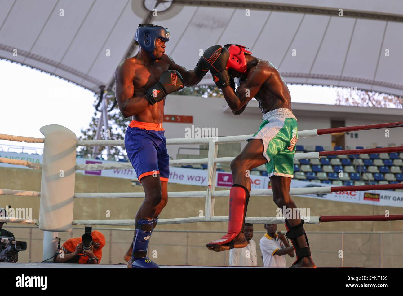 2nd African Military Games Abuja 2024 Military personnel fight during a ...