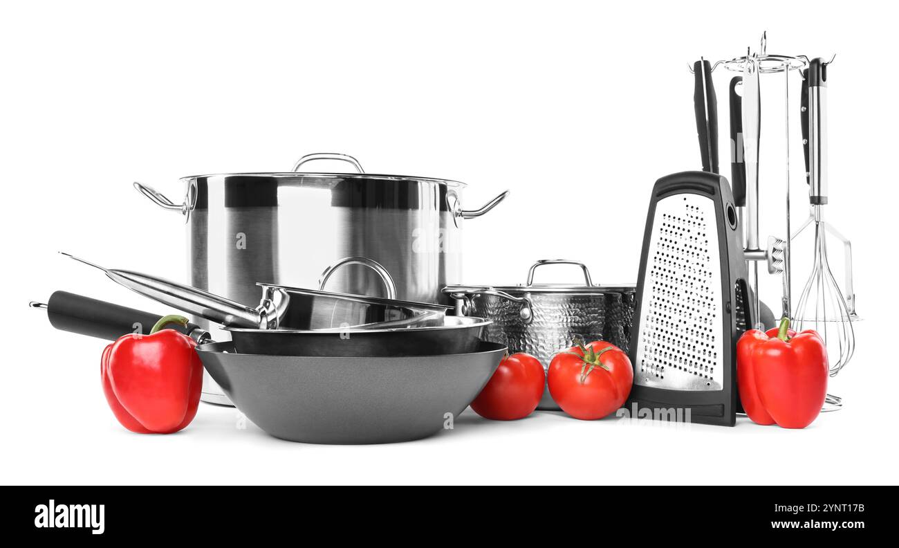 Set utensils products on Cut Out Stock Images & Pictures - Alamy