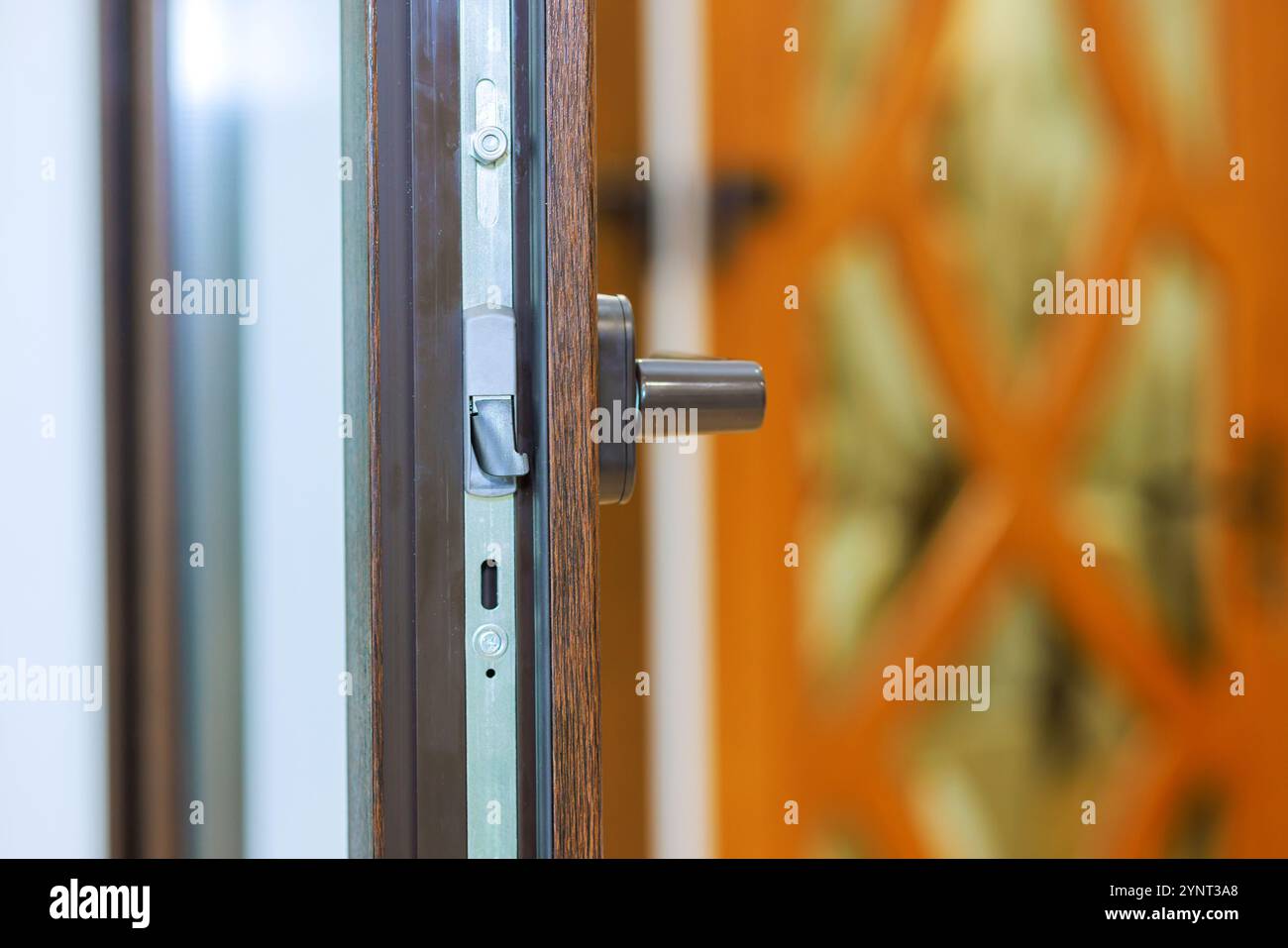 Door handle highlighting its sleek design functionality beautiful ...