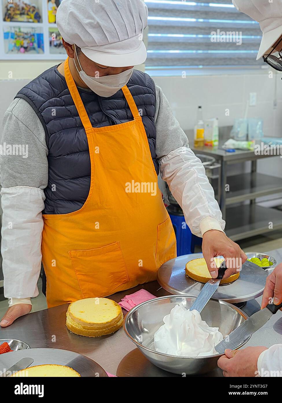 Hands-On Baking Class with Piping Activity Stock Photo - Alamy