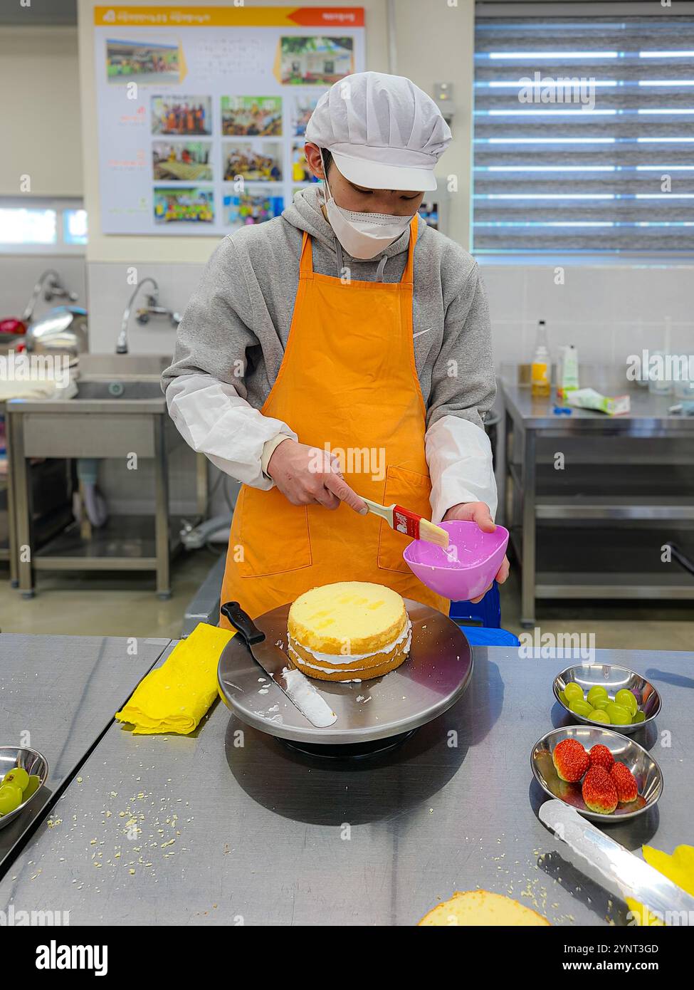 Hands-On Baking Class with Piping Activity Stock Photo - Alamy