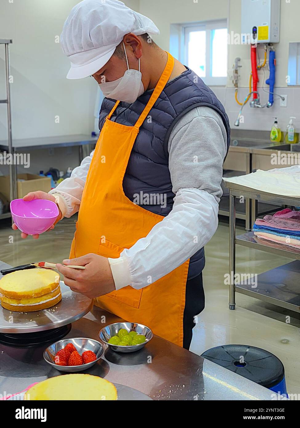 Hands-On Baking Class with Piping Activity Stock Photo - Alamy