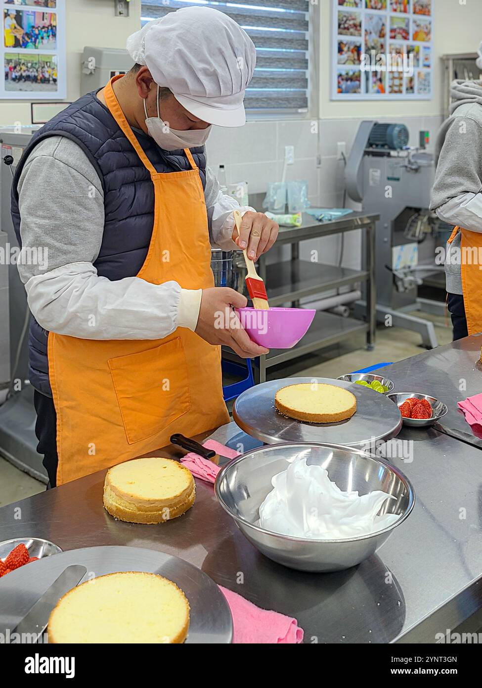 Hands-On Baking Class with Piping Activity Stock Photo - Alamy