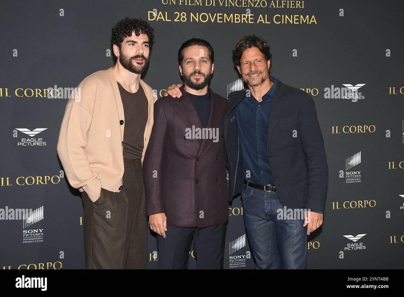 Rome, Cinema Adriano Preview of the Film "The Body", In the photo ...