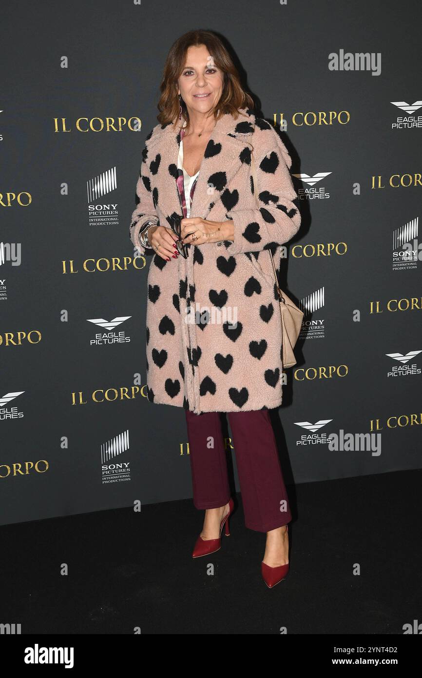 Rome, Cinema Adriano Preview of the Film "The Body", In the photo ...